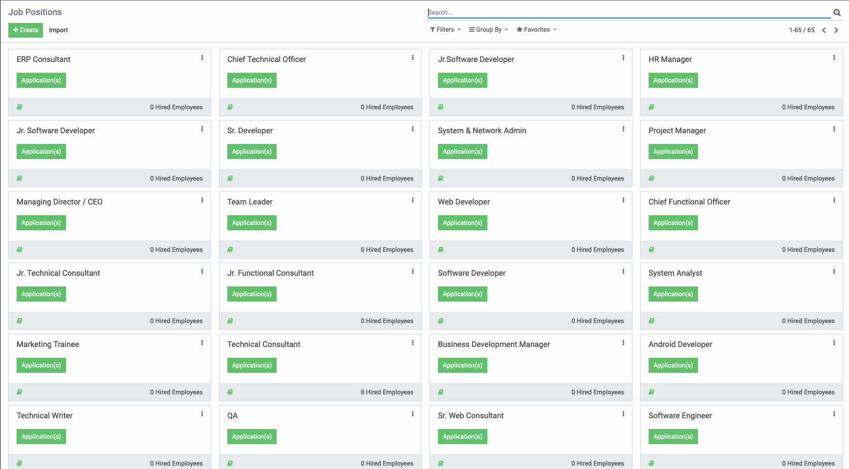 Open Source ERP HRMS | Odoo OpenERP HRMS Module,Software|Odoo App HR